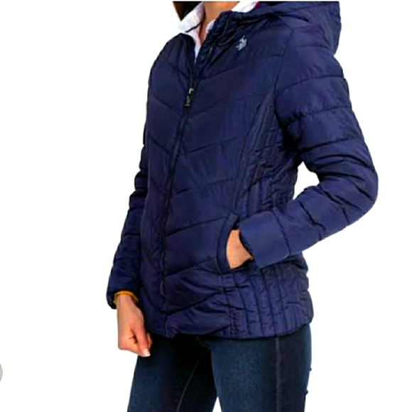U.S. Polo Assn. | Jackets & Coats | Us Polo Assn Puffer Coat Winter ...